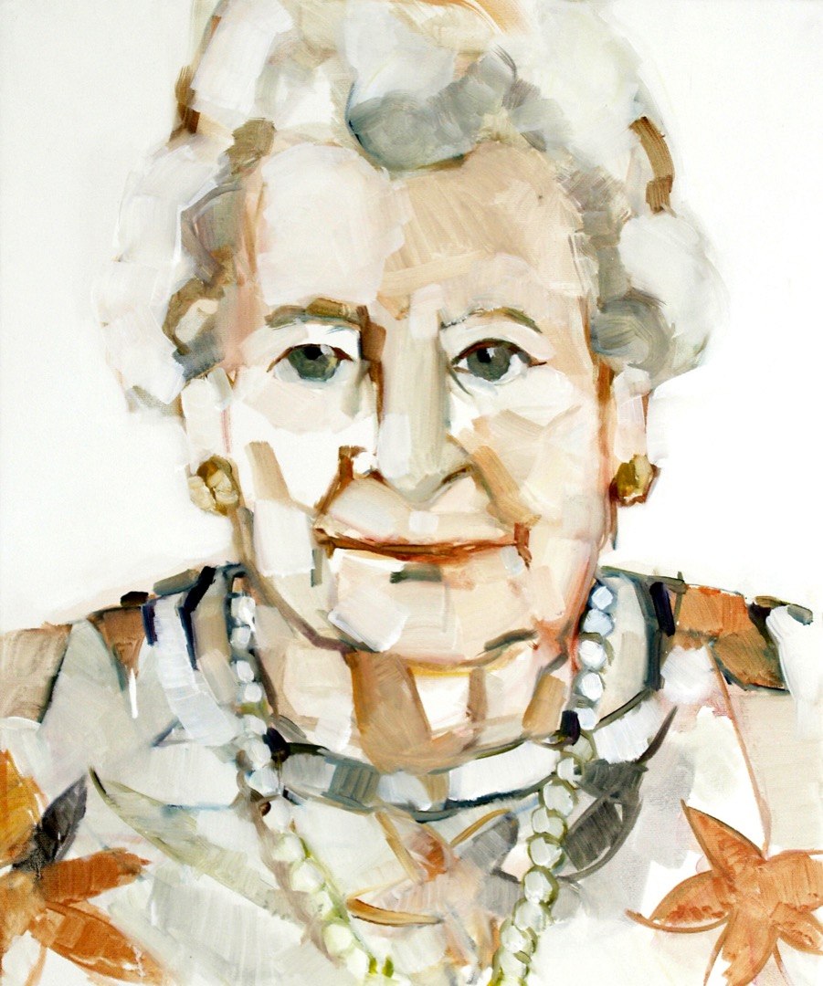 Porträt Malerei - Alice Pichler